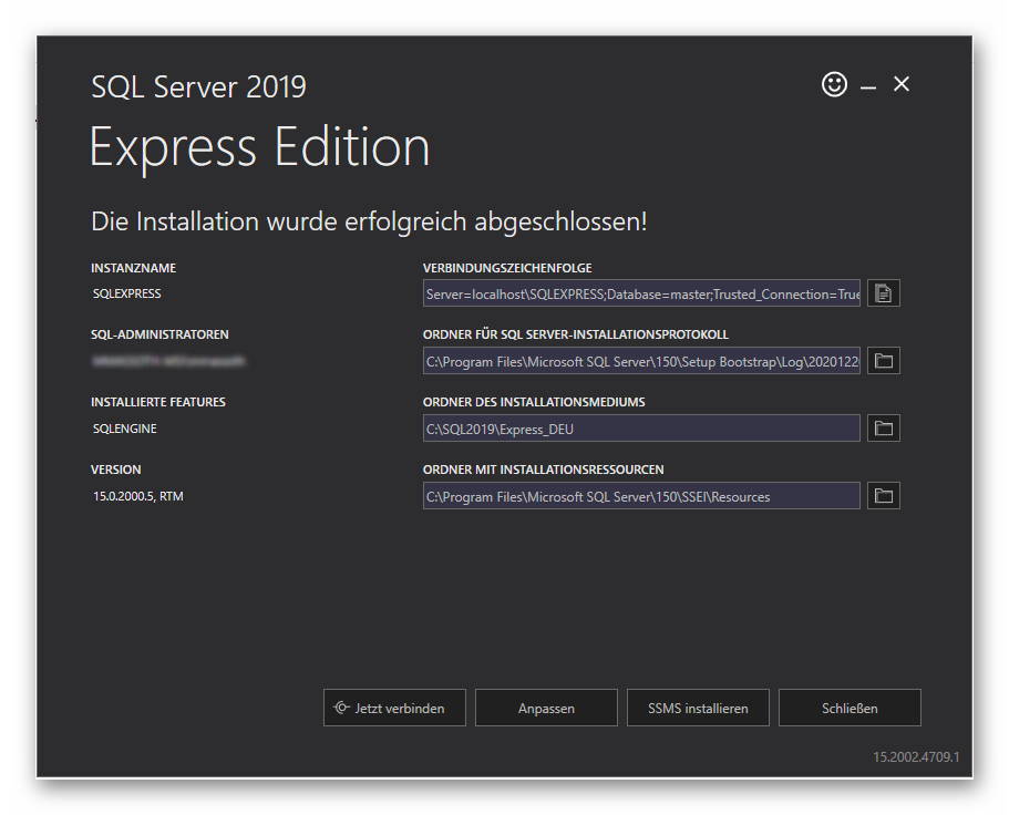 SQL - Datenbank - SQL Server Express